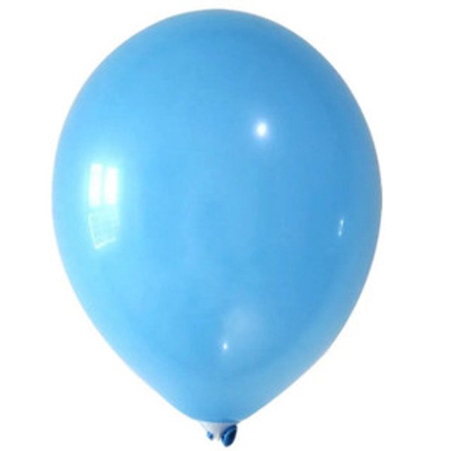 Standard Light Blue Balloons | Unpopped™
