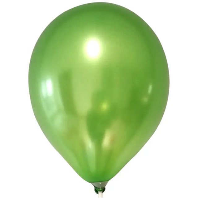 Metallic Lime Green Balloons | Unpopped™